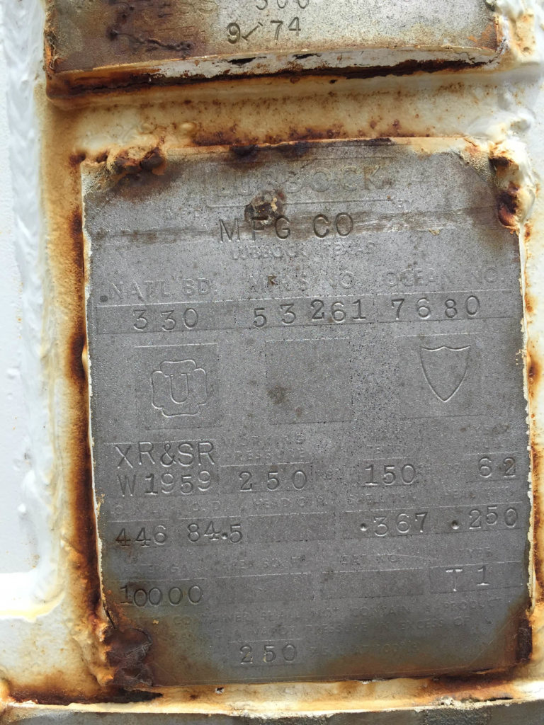 Mfg_Plate_NNMG | Rebuilt Propane Tanks | BLT Tanks