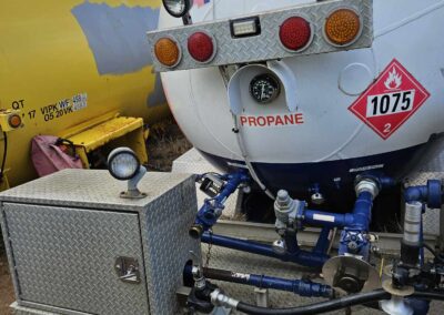 Bobtail Tanks w/Truck Bed | Rebuilt Propane Tanks | BLT Tanks