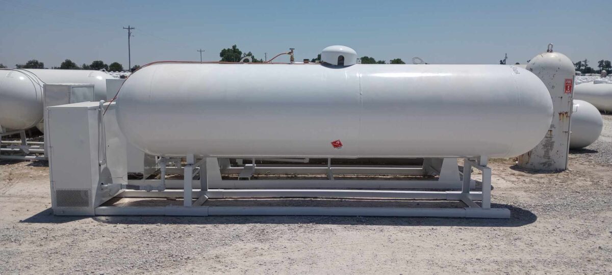 1side view | Rebuilt Propane Tanks | BLT Tanks