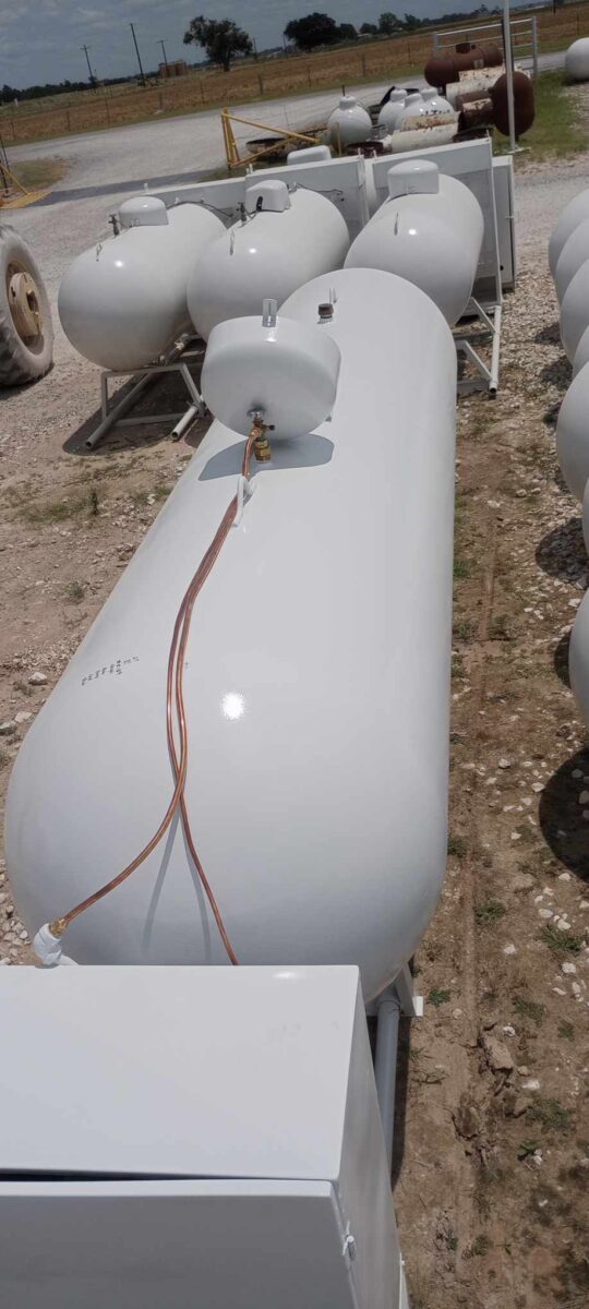 2top view side | Rebuilt Propane Tanks | BLT Tanks