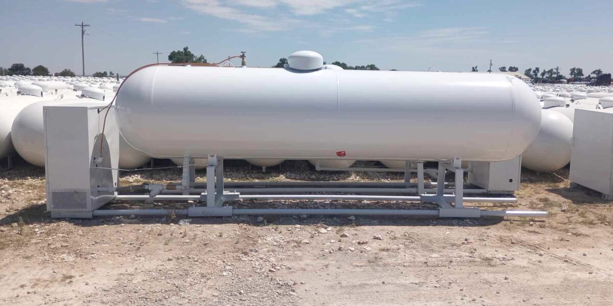 7side view | Rebuilt Propane Tanks | BLT Tanks