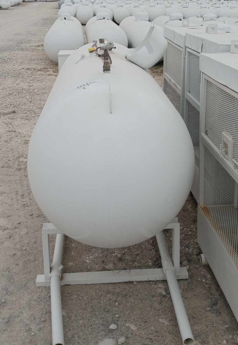 e end view top | Rebuilt Propane Tanks | BLT Tanks