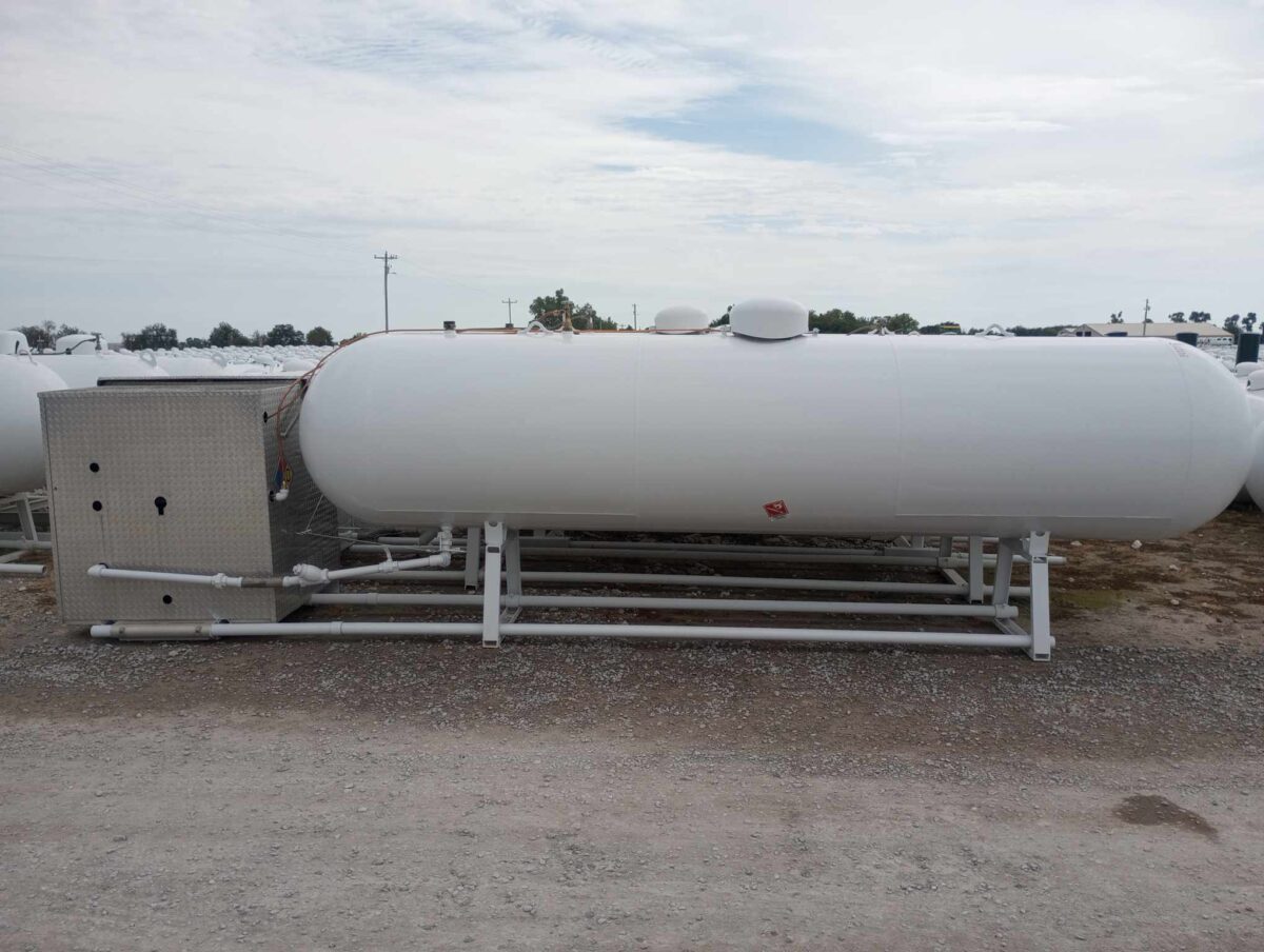 2side view | Rebuilt Propane Tanks | BLT Tanks